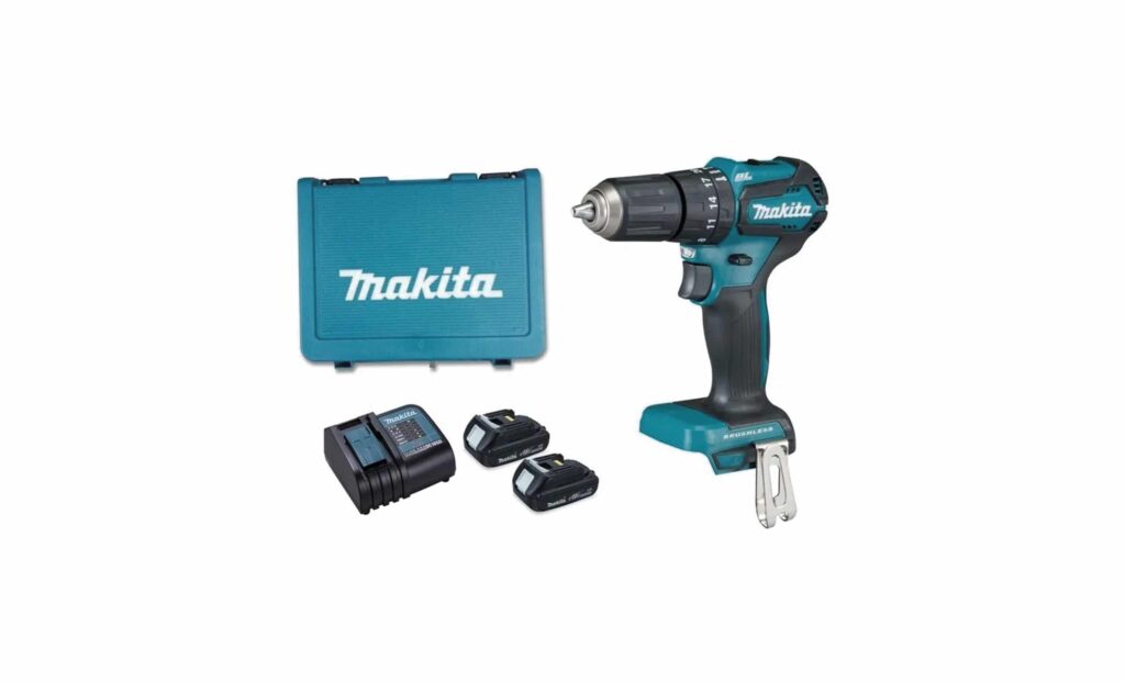 Rotomartillo Taladro Percutor 1/2″ 18V Vvr con Carga y 2 Baterias Makita DHP485SYE – Ferreteria ...