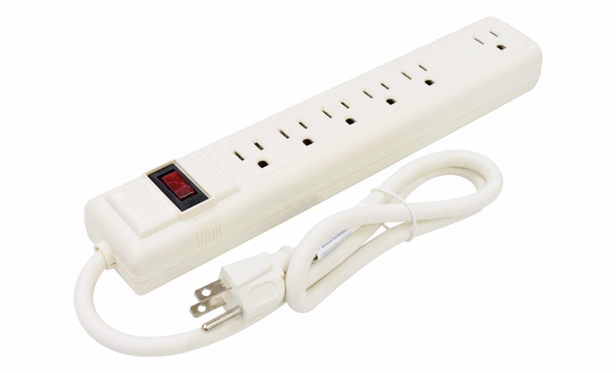 Multicontacto Uso Rudo 6 Entradas Voltech 47183 Con Supresor De Picos ...